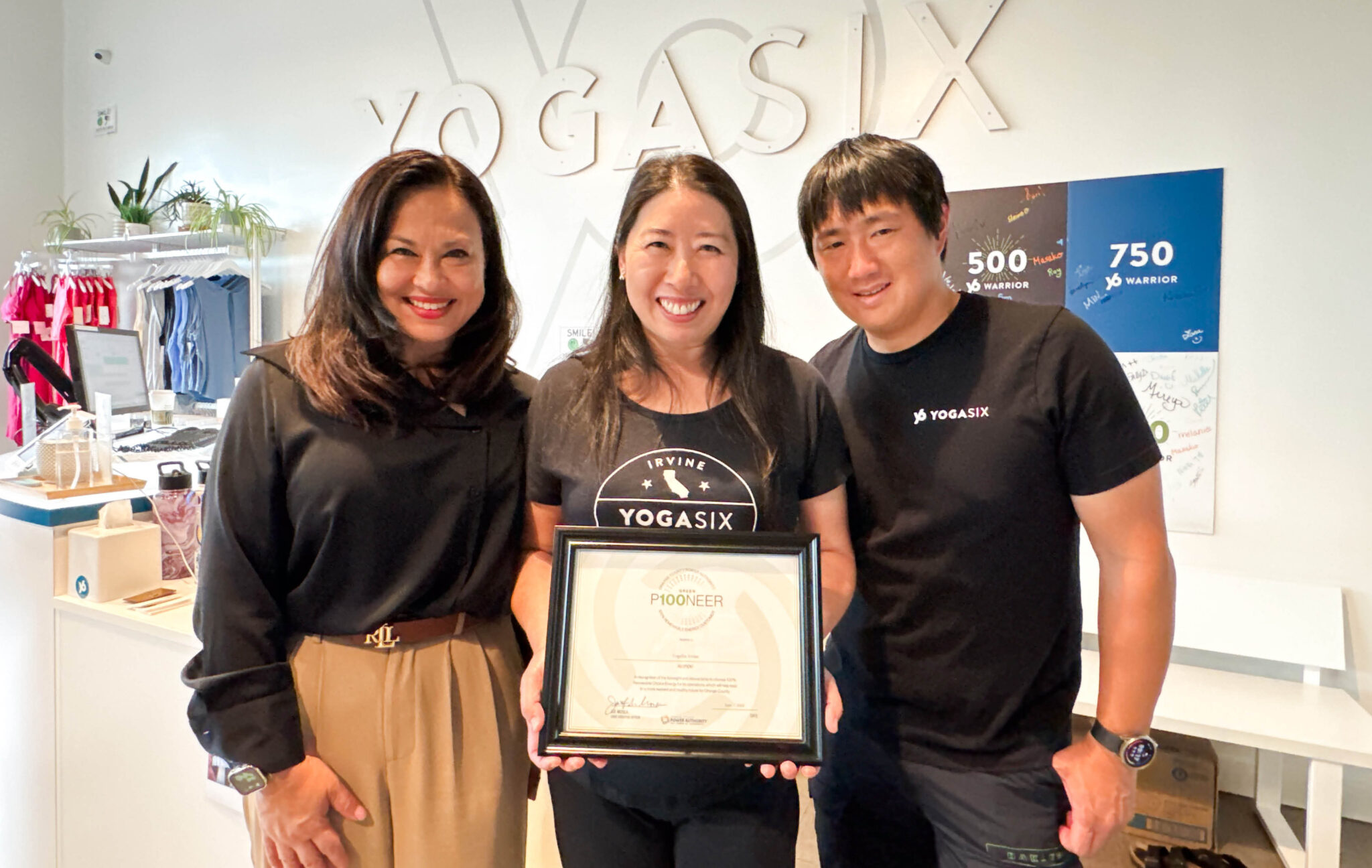 YogaSix Irvine Goes Green - Orange County Power Authority